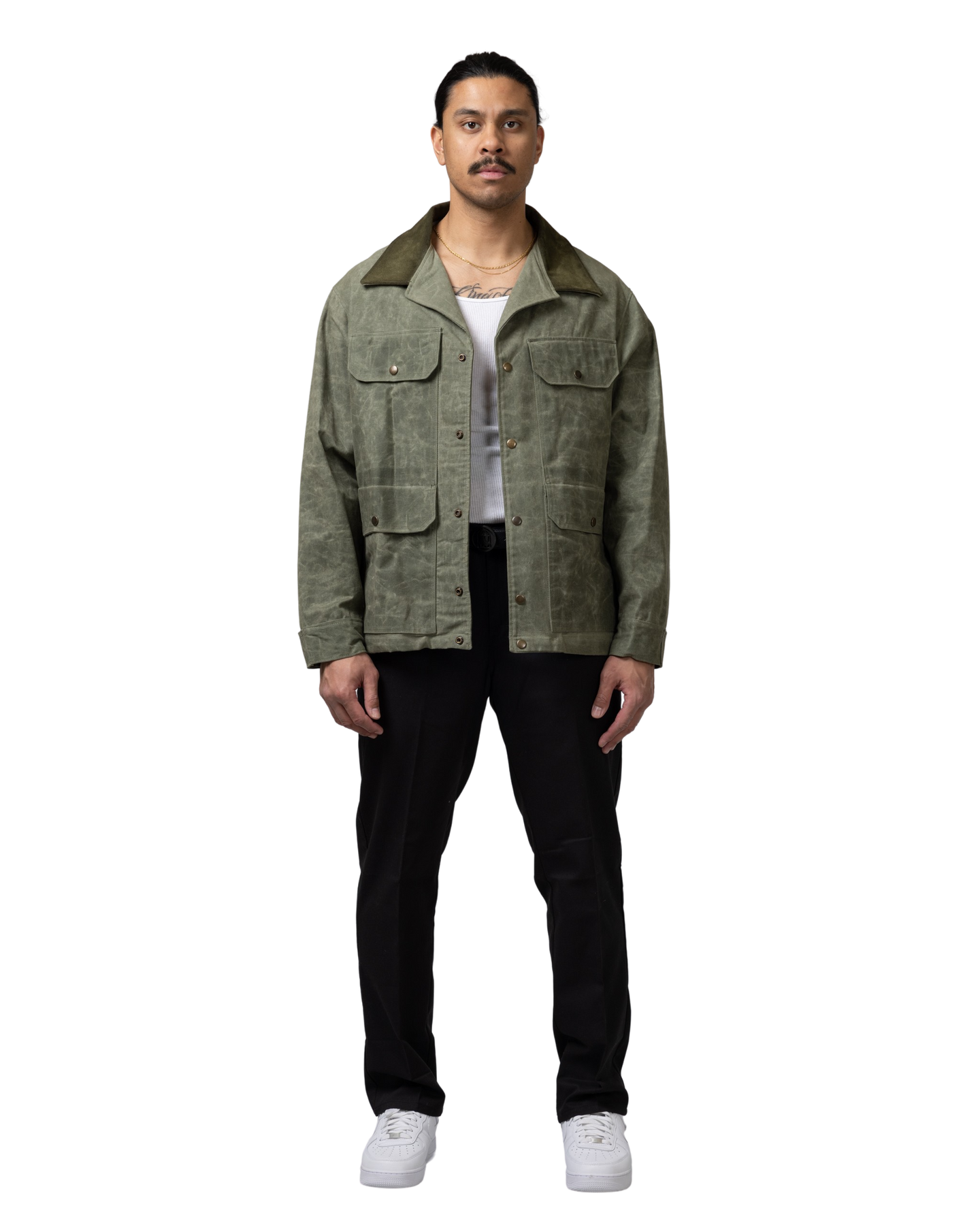 Huntsman Jacket - Olive – Sans Parole